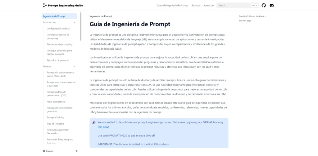 Prompting Guide - IAmDinamico